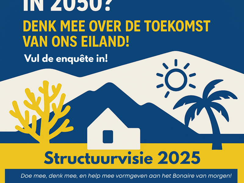 Openbaar Lichaam Bonaire: Hoe wil jij dat Bonaire eruitziet in 2050? Denk mee over de toekomst ...